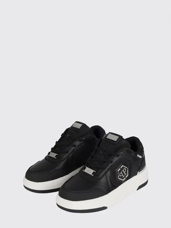 Philipp Plein Runner Hexagon Predator Lace-up Sneakers - Black