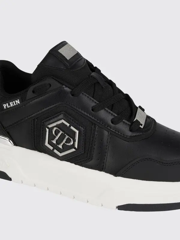 Philipp Plein Runner Hexagon Predator Lace-up Sneakers - Black