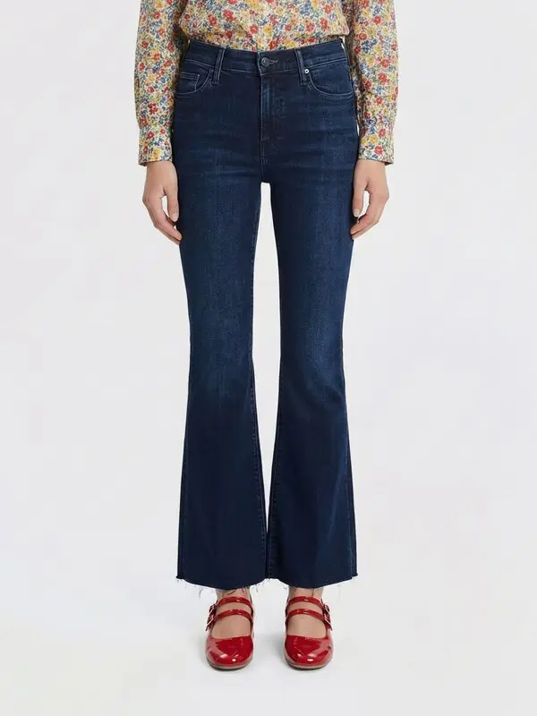 MOTHER Stretch Flared Jeans - Denim
