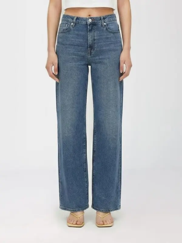 7 For All Mankind Palazzo Stretch Denim Jeans