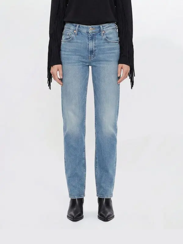 MOTHER Stretch Slim Fit Jeans - Denim
