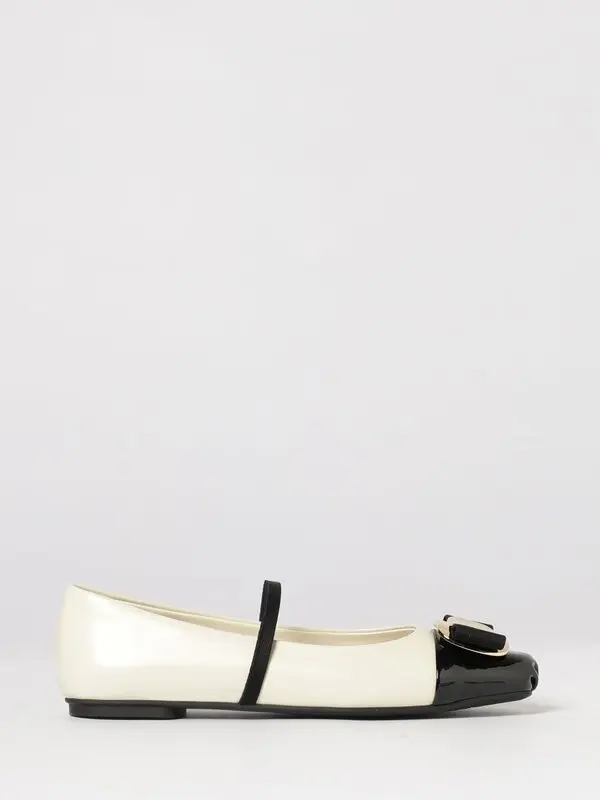 FERRAGAMO Ballet Flats - Beige