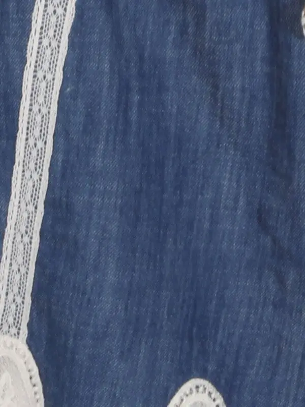 Zimmermann Awaken Linen Shorts With Lace Inserts