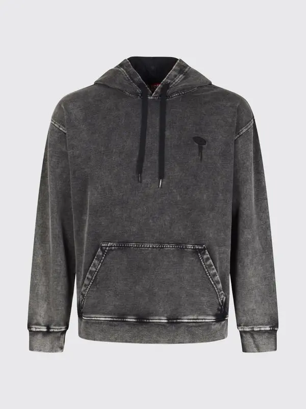DIESEL® Distressed Logo Hoodie