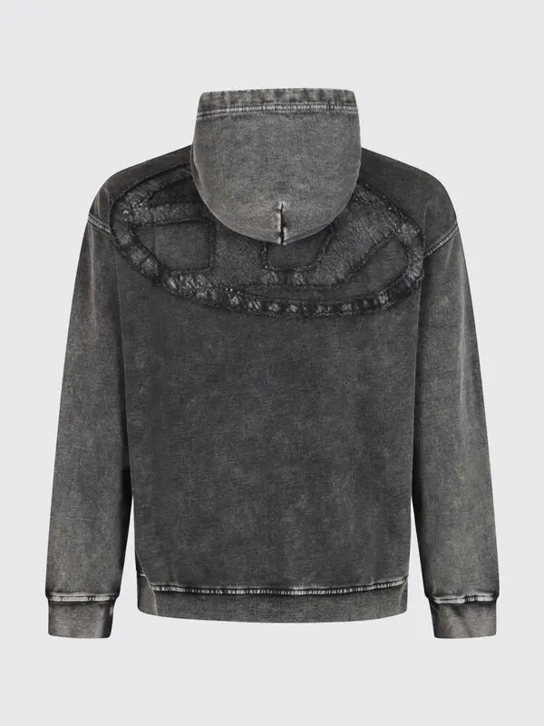 DIESEL® Distressed Logo Hoodie