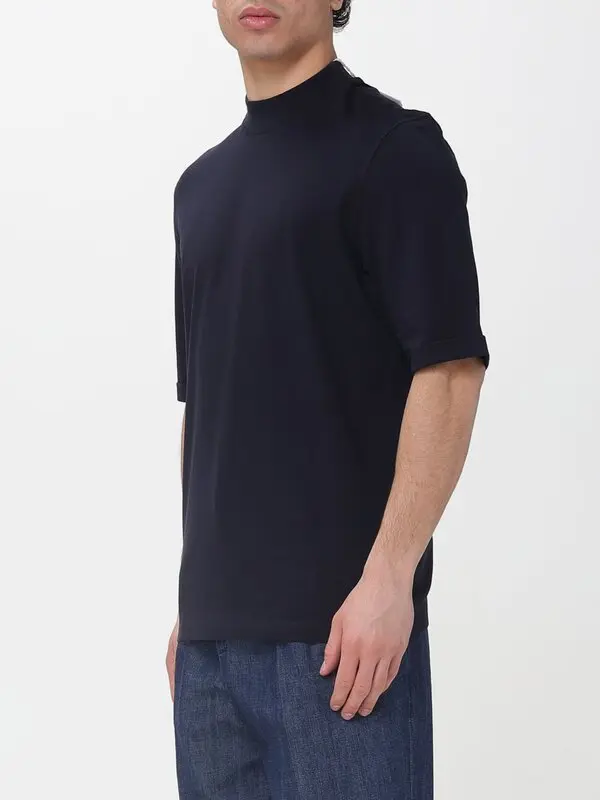 Brunello Cucinelli Cotton T-shirt - Blue