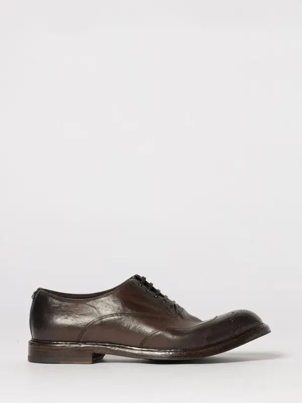Dolce & Gabbana Wing Tip Brogue Shoes - Brown