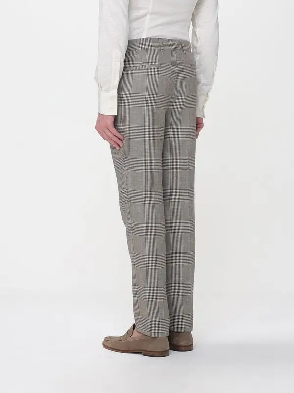 Brunello Cucinelli Virgin Wool And Silk Chino Pants
