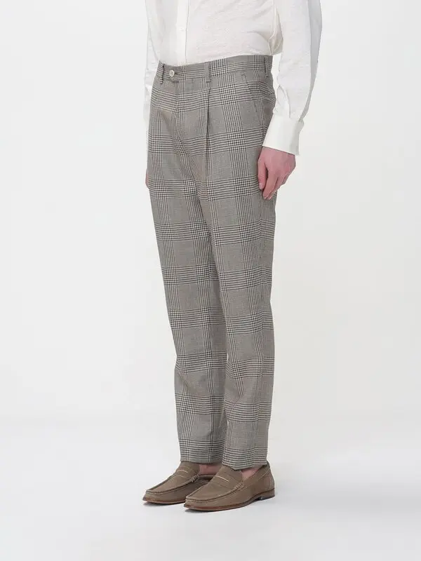 Brunello Cucinelli Virgin Wool And Silk Chino Pants