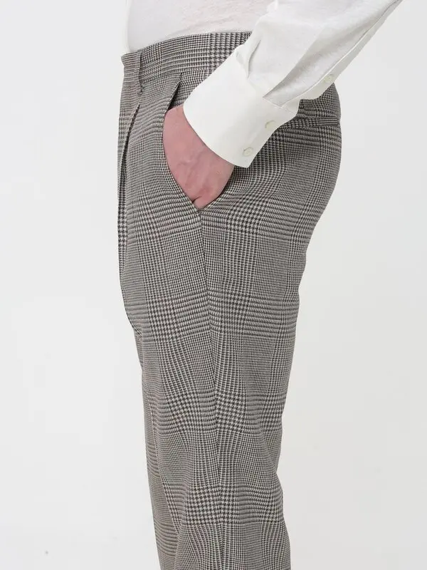 Brunello Cucinelli Virgin Wool And Silk Chino Pants