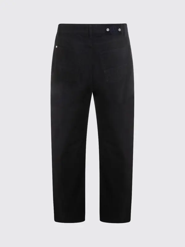 Stone Island Straight Leg Jeans - Black