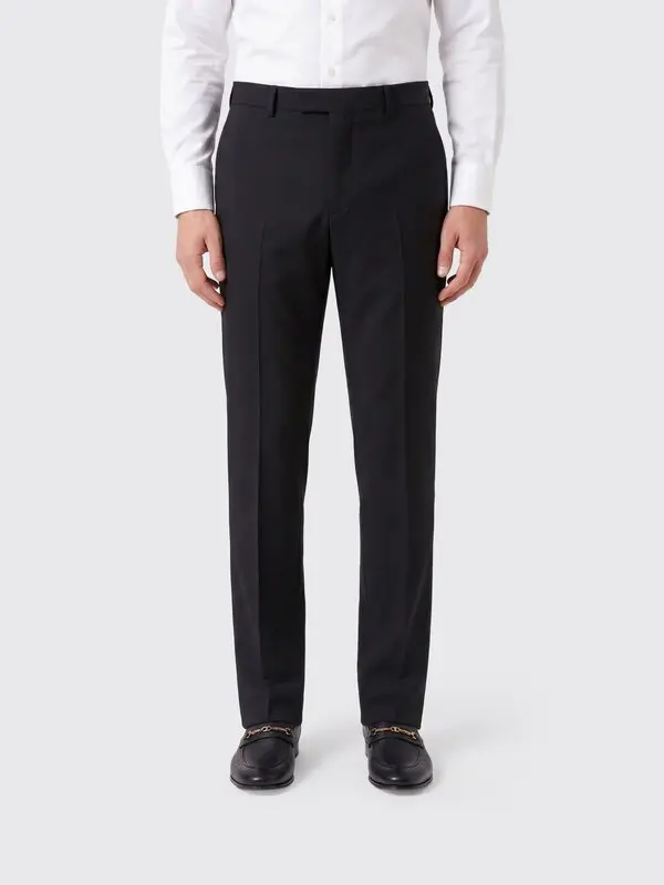 Valentino Garavani Tailored Wide-leg Trousers - Black