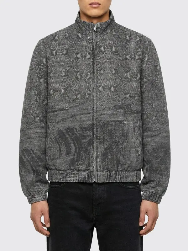 DAILY PAPER Printed Bomber Jacket - Denim