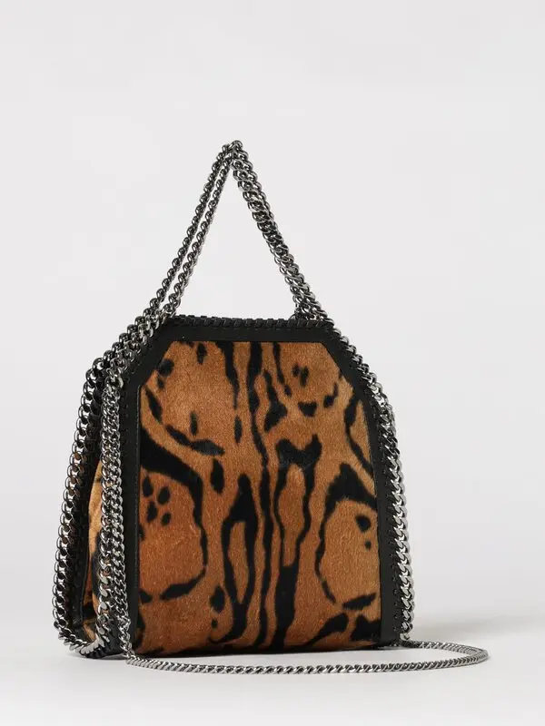 Stella McCartney Handbag With Chain Strap - Brown