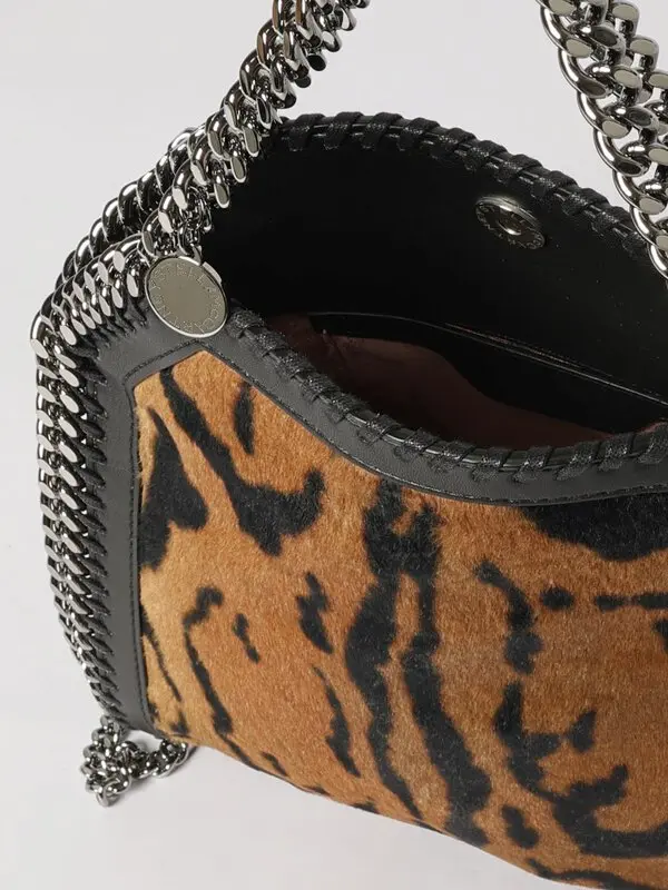 Stella McCartney Handbag With Chain Strap - Brown