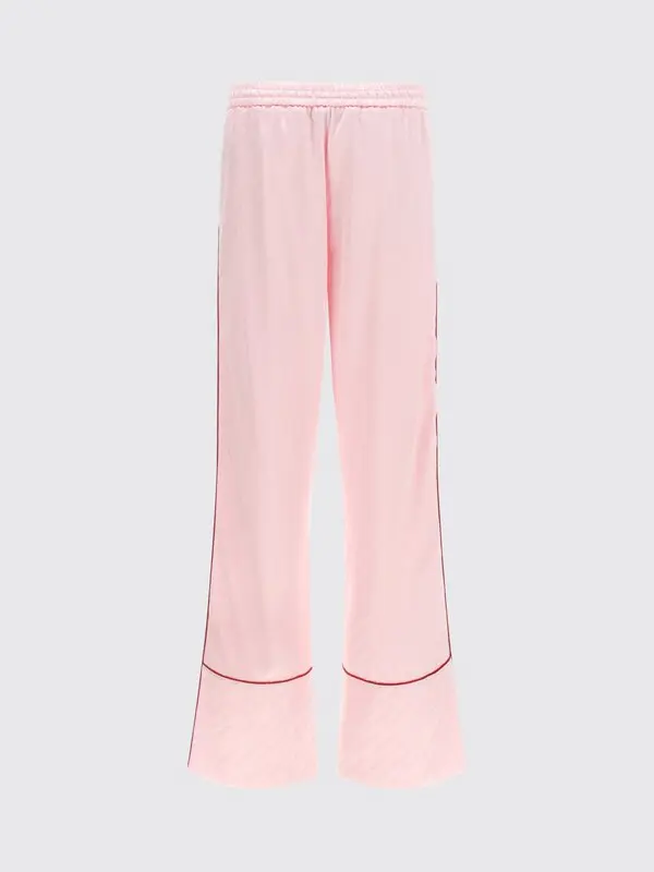 Off-White Viscose Blend Jogging Pants