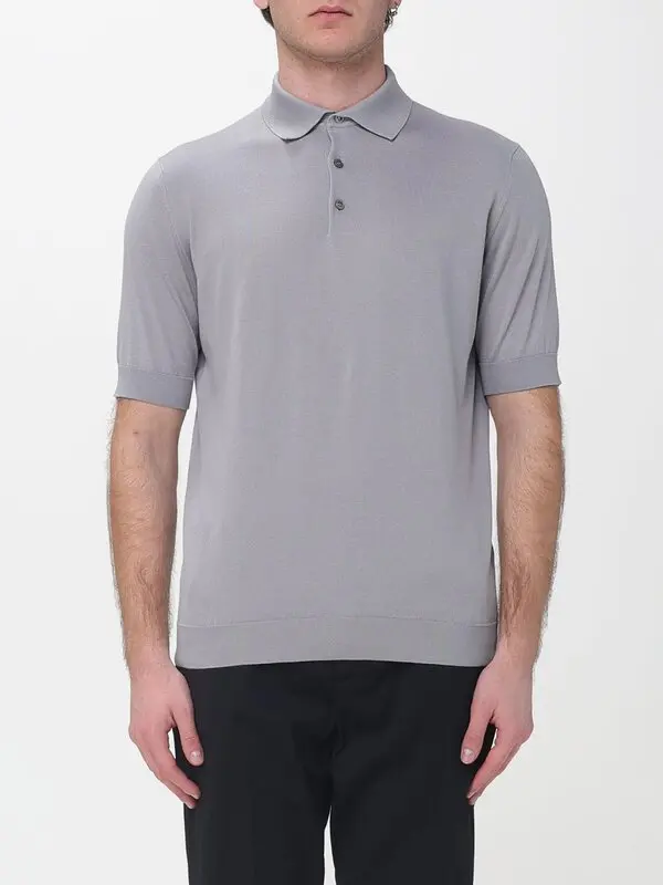 LARDINI Polo Shirt - Grey