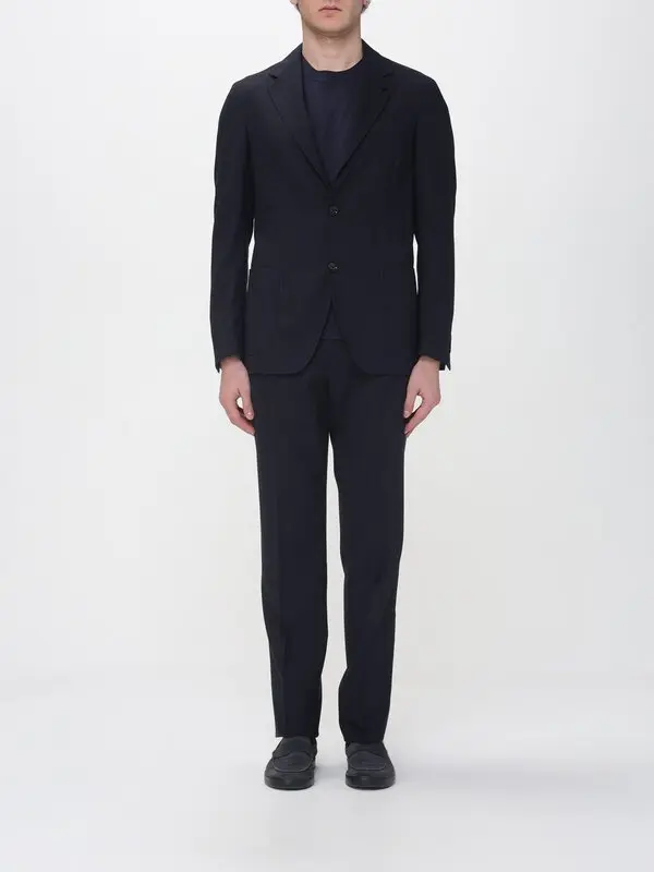 LARDINI Virgin Wool Dress - Blue