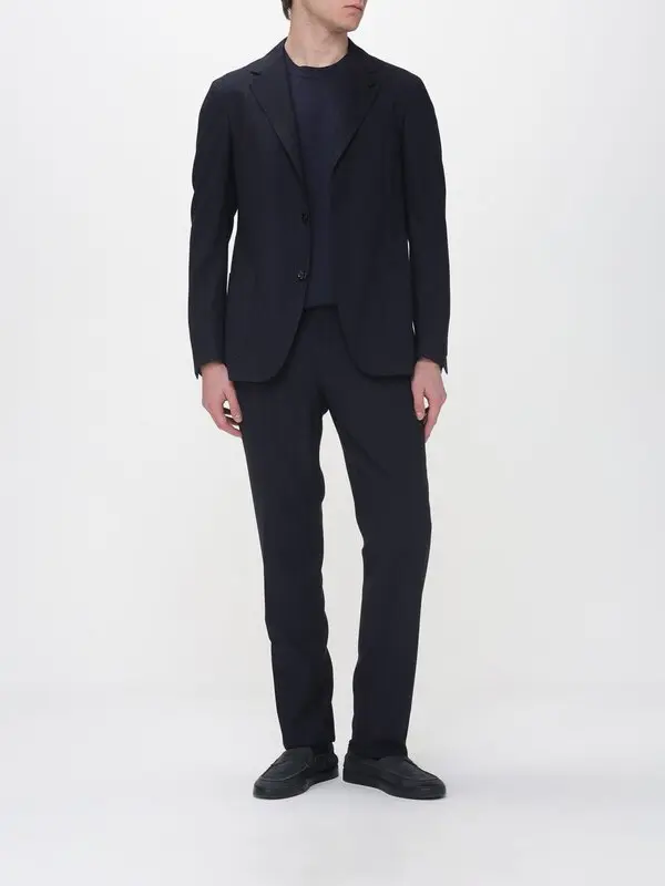 LARDINI Virgin Wool Dress - Blue