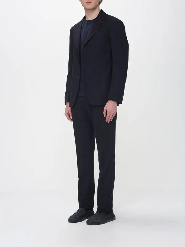 LARDINI Virgin Wool Dress - Blue