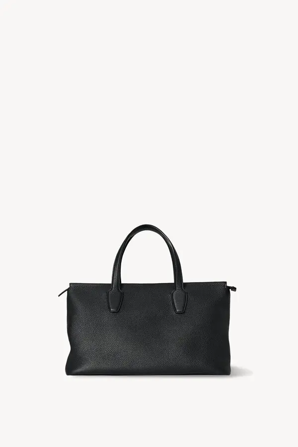 THE ROW Marcel Top Handle Bag - Black