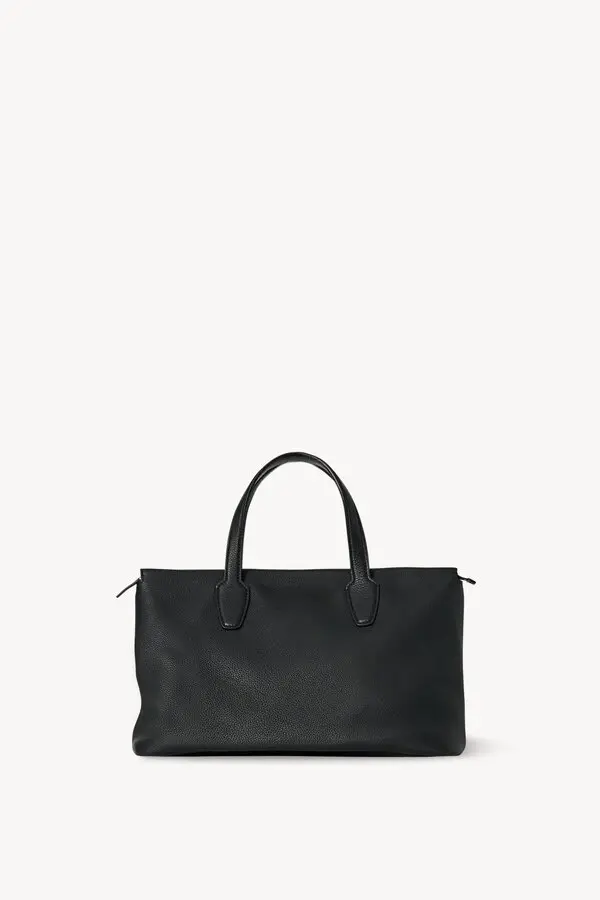 THE ROW Marcel Top Handle Bag - Black