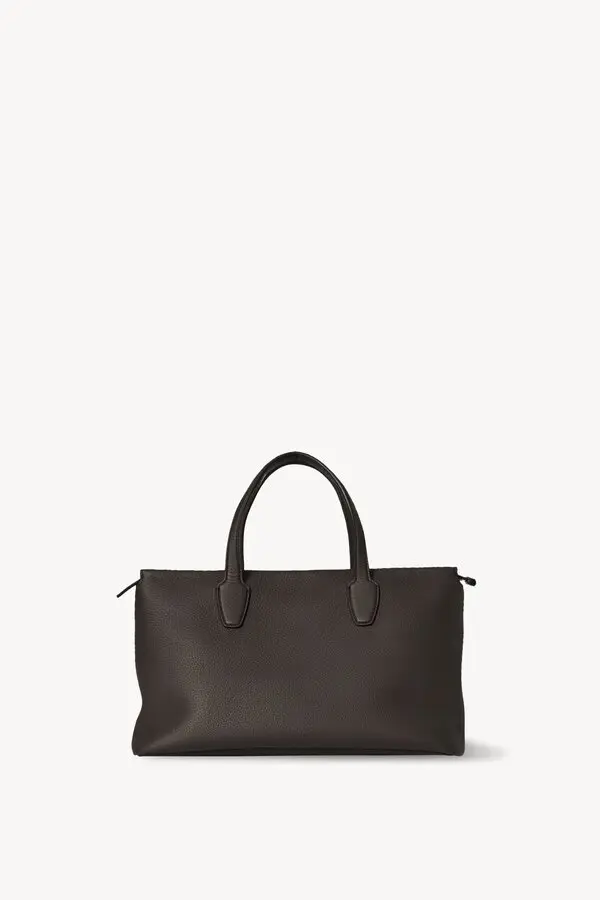 THE ROW Marcel Top Handle Bag - Deep Brown