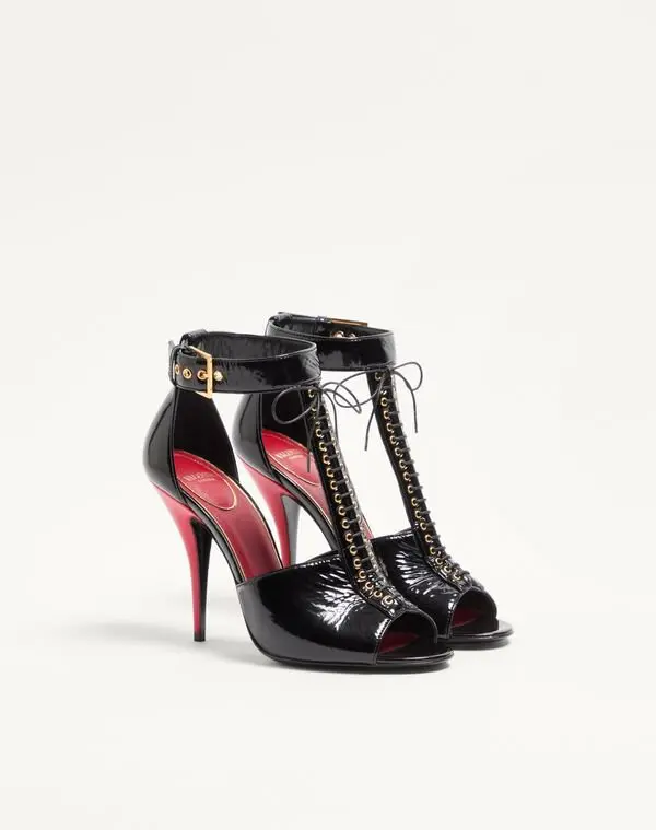 Valentino Garavani Bustier Naplak Sandal 105mm