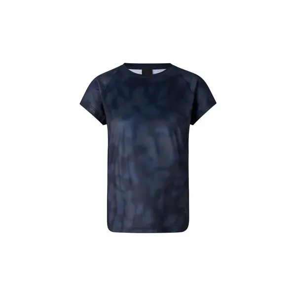 Bogner Brenna Functional Short-sleeved Top - Navy Blue/grey