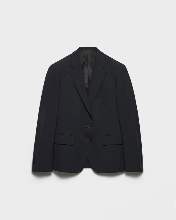 Prada Single-breasted Wool Jacket