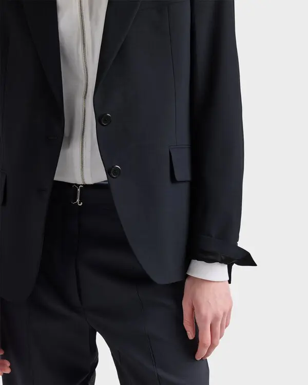 Prada Single-breasted Wool Jacket