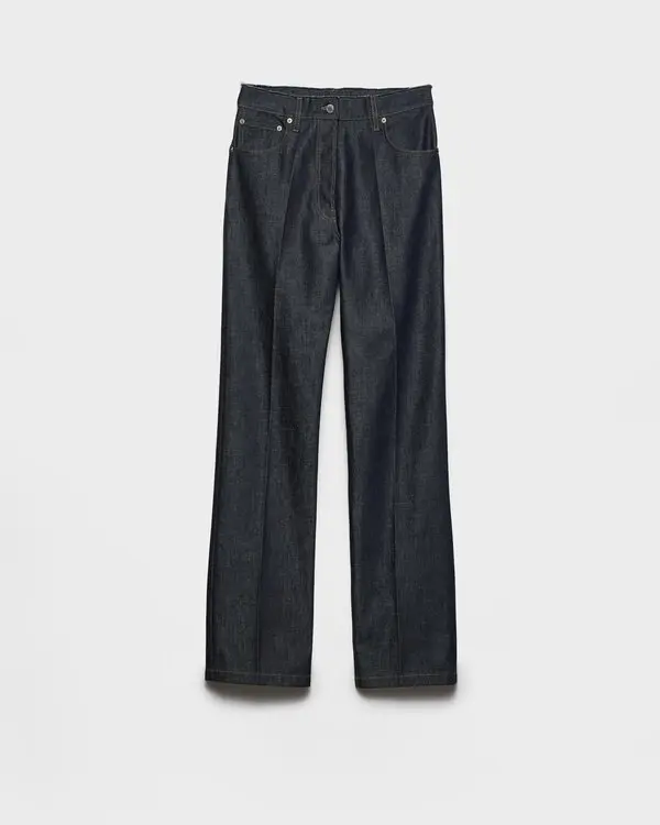 Prada Five-pocket Denim Jeans - Navy