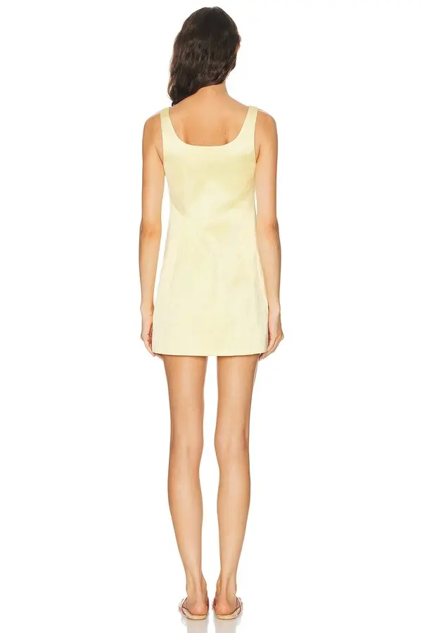 A.L.C. Faye Dress - Light Canary