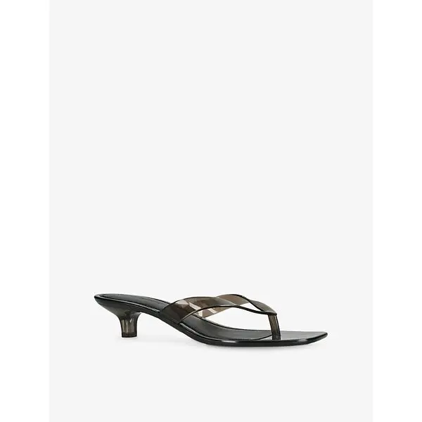 Steve Madden Tracie Jelly Heeled Sandals - Grey/dark