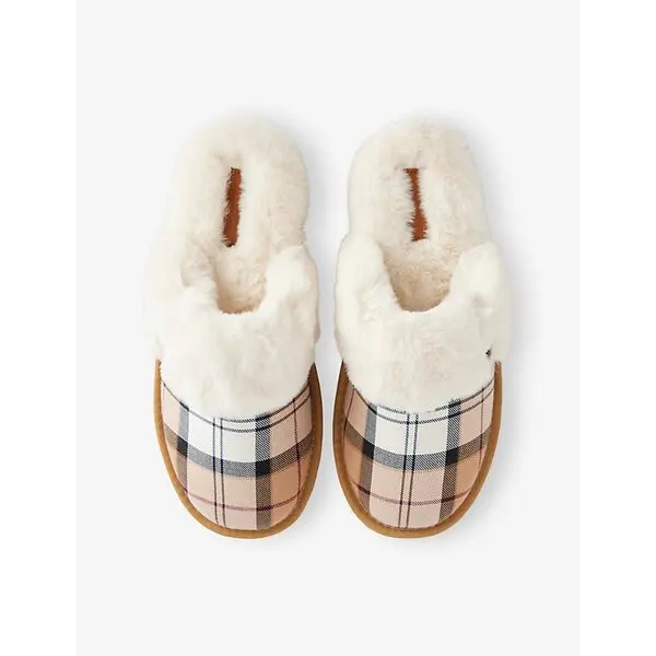 Barbour Claudia Tartan Slippers