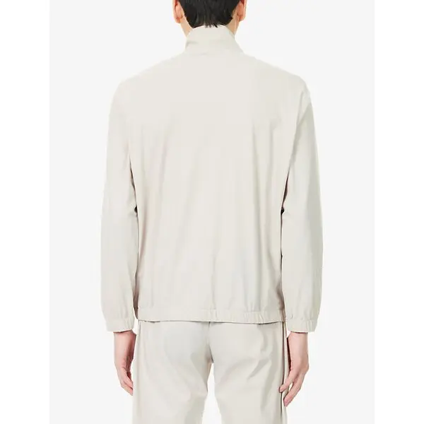 Eleventy Tech Stretch Zipped Woven Jacket