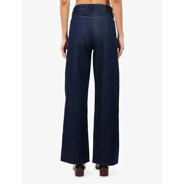 Rag & Bone Logan Wide-leg Denim Jeans
