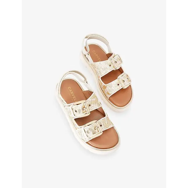 Carvela Pavilion Raffia Sandals