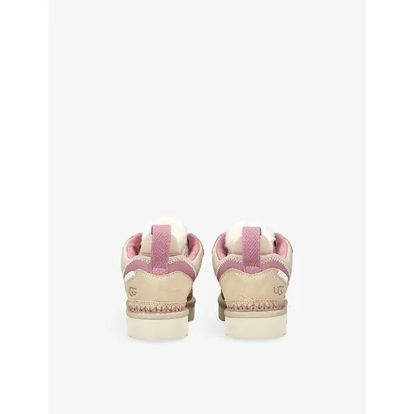 UGG Lowmel Suede And Mesh Trainers