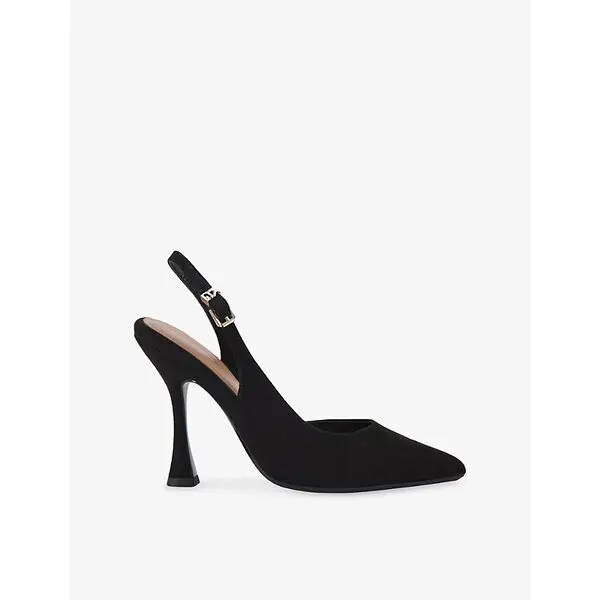 Kurt Geiger Aria 2 Slingback Suede Courts - Black