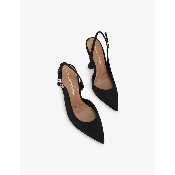 Kurt Geiger Aria 2 Slingback Suede Courts