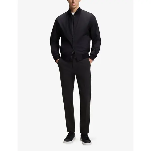 BOSS Slim-fit Stretch-cotton Trousers
