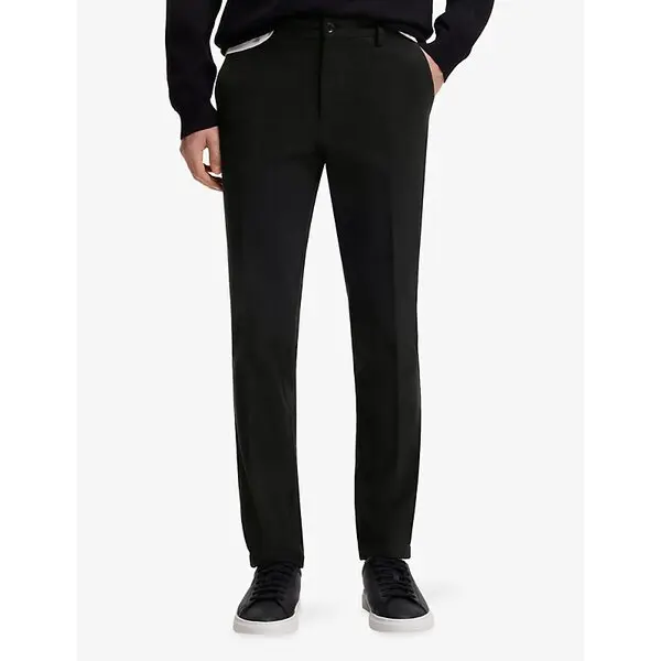 BOSS Slim-fit Stretch-cotton Trousers