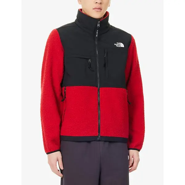 The North Face Casentino 1995 Denali Panelled Wool Fleece Jacket - Red