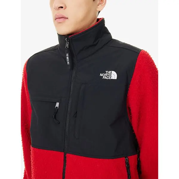 The North Face Casentino 1995 Denali Panelled Wool Fleece Jacket - Red