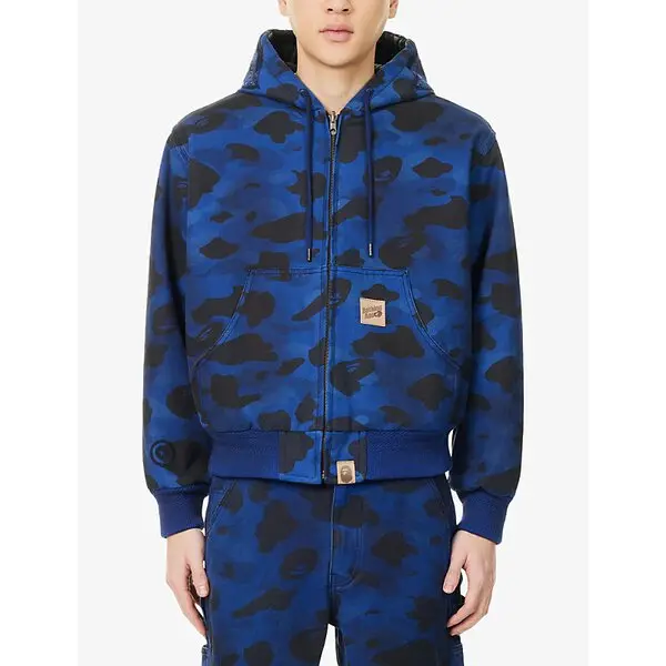A BATHING APE Solid 1st Camouflage-print Reversible Jacket