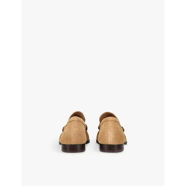 Steve Madden Morgen Suede Loafers - Camel