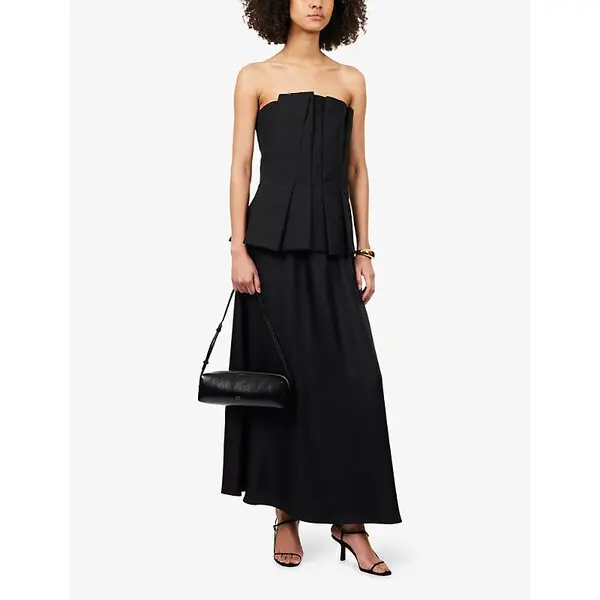 ROHE FRAMES Tulip Bustier Midi Dress