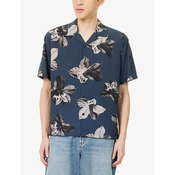 Rag & Bone Avery Floral-print Woven Shirt