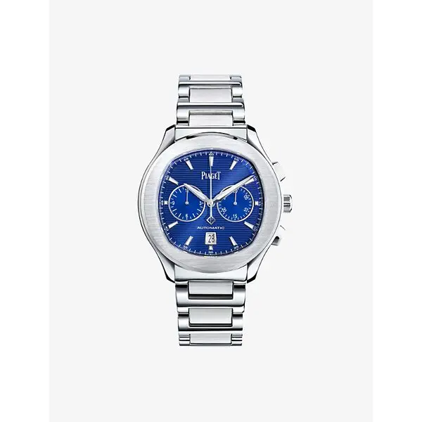PIAGET Polo Chronograph Stainless-steel Watch 42mm - Silver